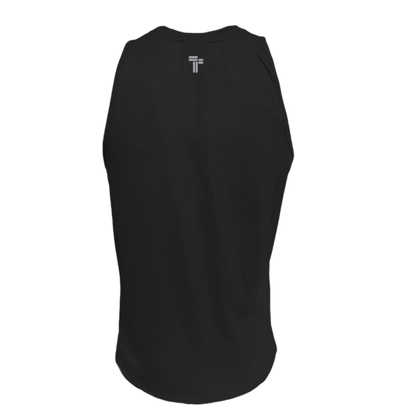 Mens Performance Training Singlet Black - Thermatech New Zealand