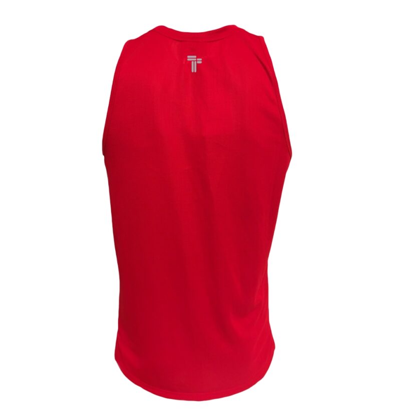 Mens Performance Training Singlet Red - Thermatech New Zealand