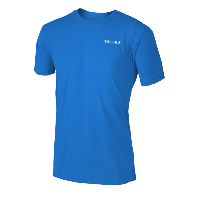 Mens Base Training Tee Cobalt - Thermatech New Zealand